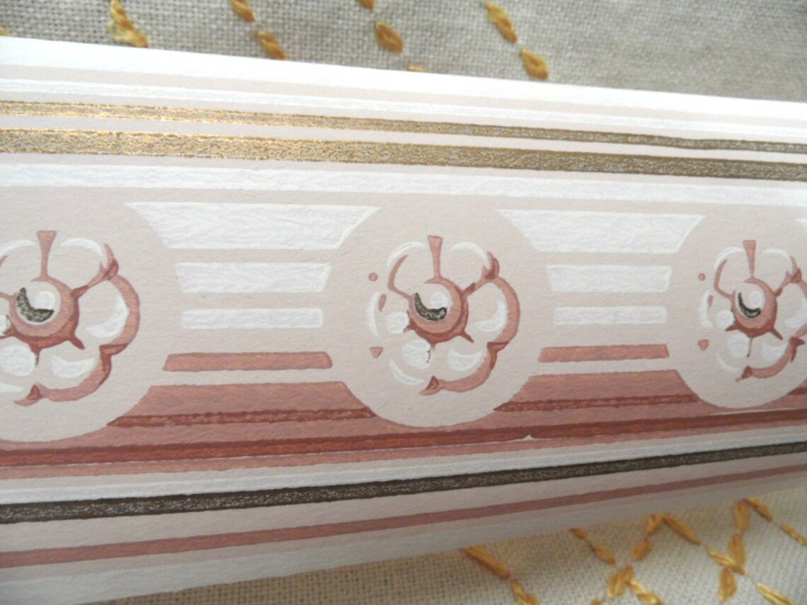 Wallpaper Border / 1 Roll of Original 1940's Border / - Etsy