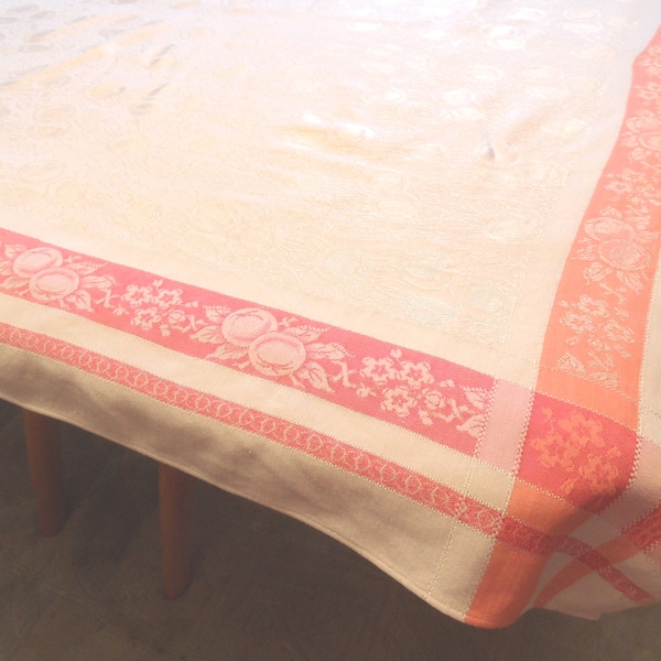 Peach Tablecloth - Etsy