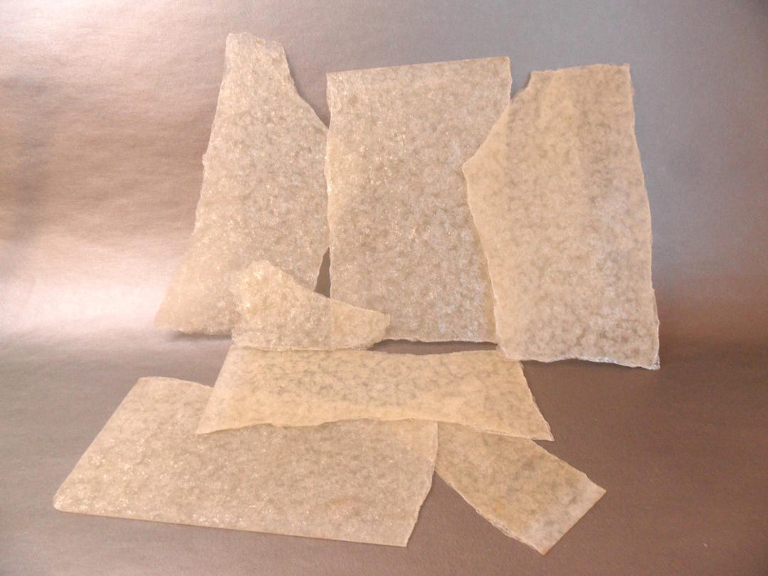 Mica Sheet Lot / Beige Mica Pieces, 4.5 Oz / Free Form Mineral ...