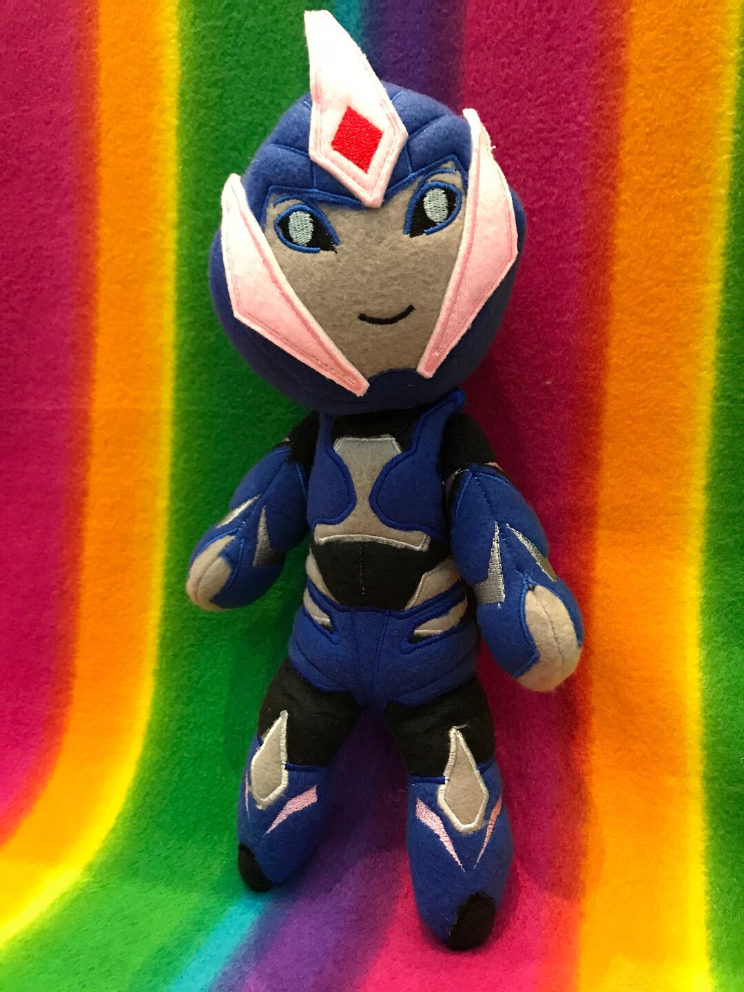 Bittybot TFP Prime Knockout Breakdown Arcee Skyquake Dreadwing TF Plush ...