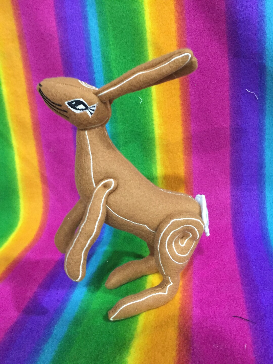 Watership Down "el-ahrairah and the Black Rabbit of Inle" Plush Plushie ...