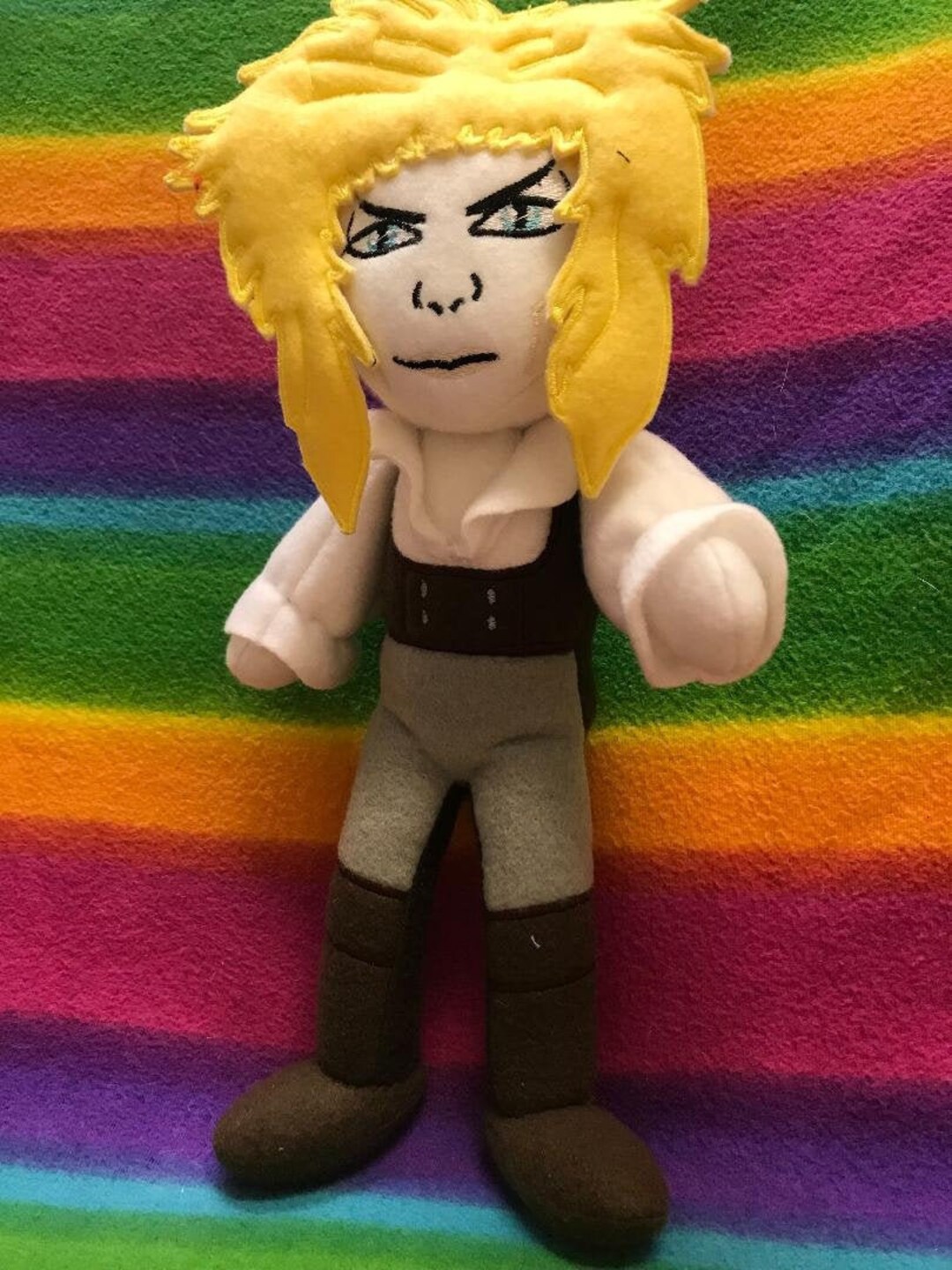 Labyrinth Jareth Goblin King David Bowie Hand-made Plush Plushie Doll ...