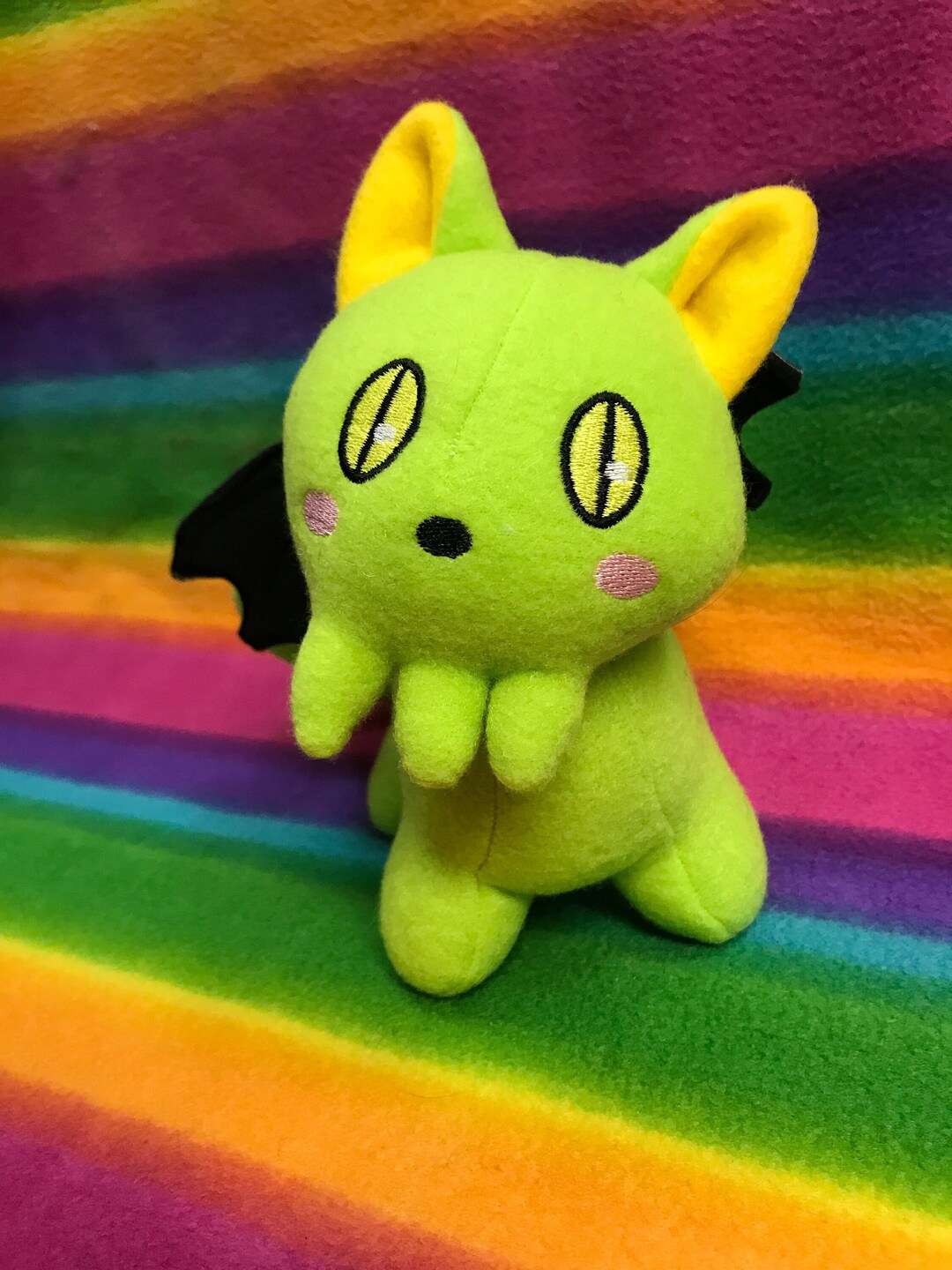 Cathulhu Cthulhu Cat Fleece Plush Plushie Soft Toy Stuffed Animal - Etsy