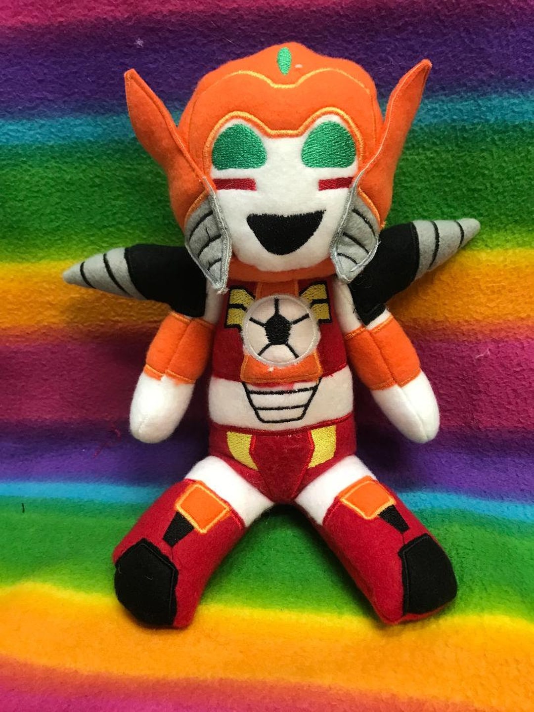 Brave Police J-decker Deckard/deckerd Gunmax Duke Drillboy Robot Plush ...