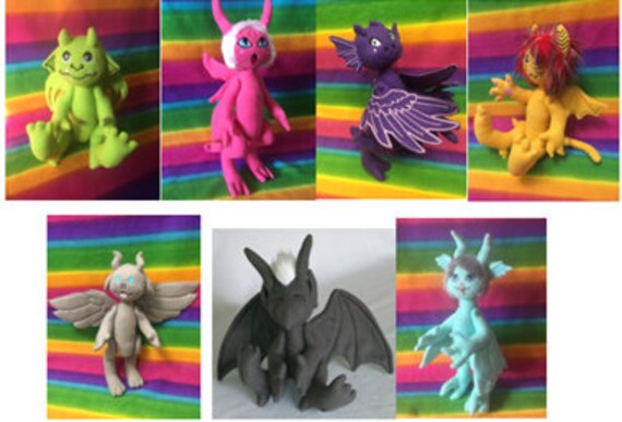 Custom Color Baby Gargoyle Styles Mythfit Mythology Myth Toy | Etsy