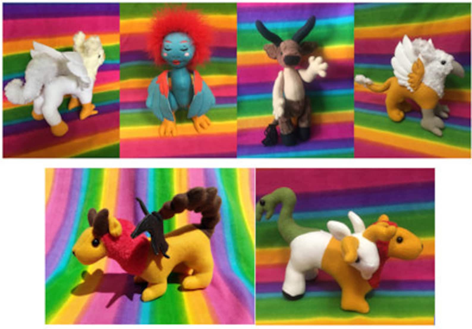 Mythological Greek Persian Monsters Griffin Gryphon Hippogryph | Etsy