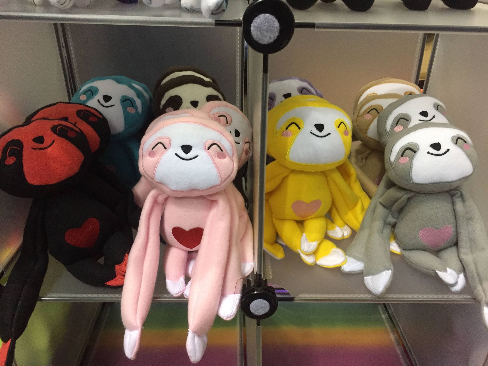 Heart Sloth Plush Toy - Etsy