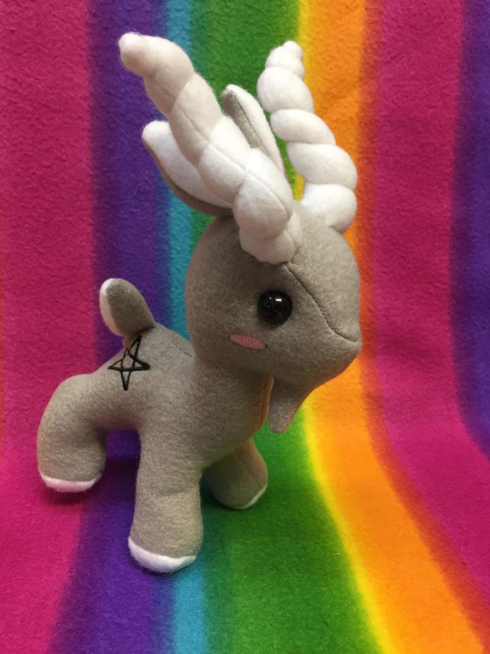 Goat Plush Plushie Doll Toy MLG My Little Goatie | Etsy