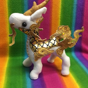 Kirin Qilin Gilen Kylan Mythical Fleece Figure Doll Soft Toy - Etsy