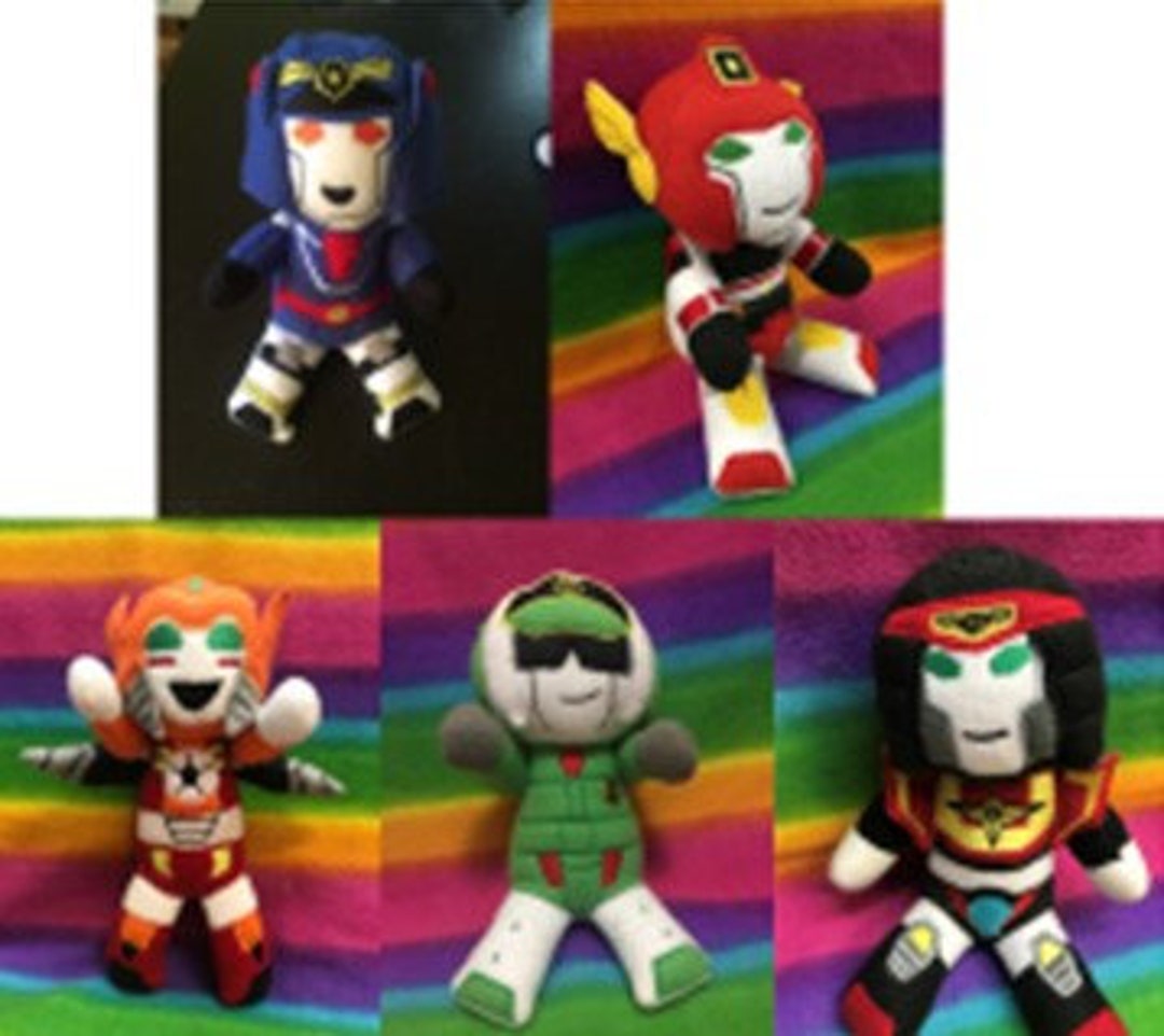 Brave Police J-decker Deckard/deckerd Gunmax Duke Drillboy Robot Plush ...