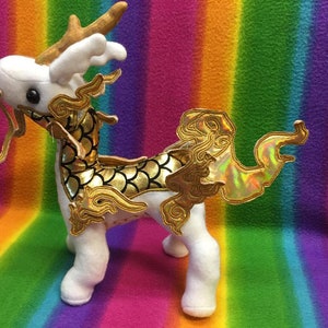 Kirin Qilin Gilen Kylan Mythical Fleece Figure Doll Soft Toy - Etsy