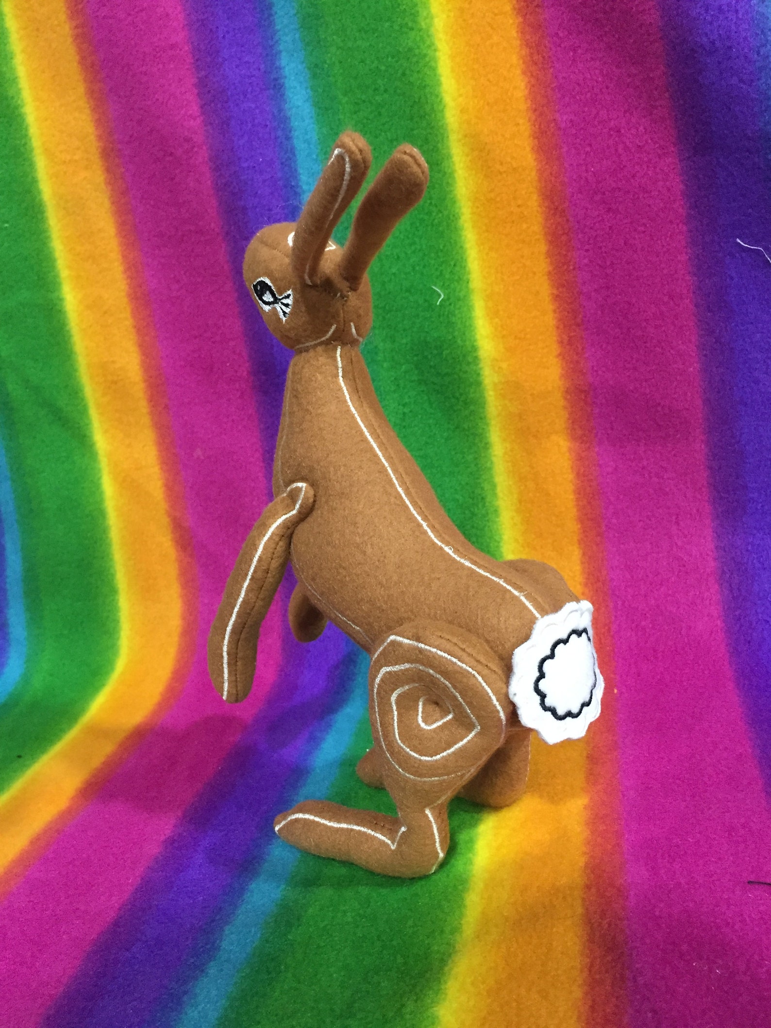 Watership Down "el-ahrairah and the Black Rabbit of Inle" Plush Plushie ...