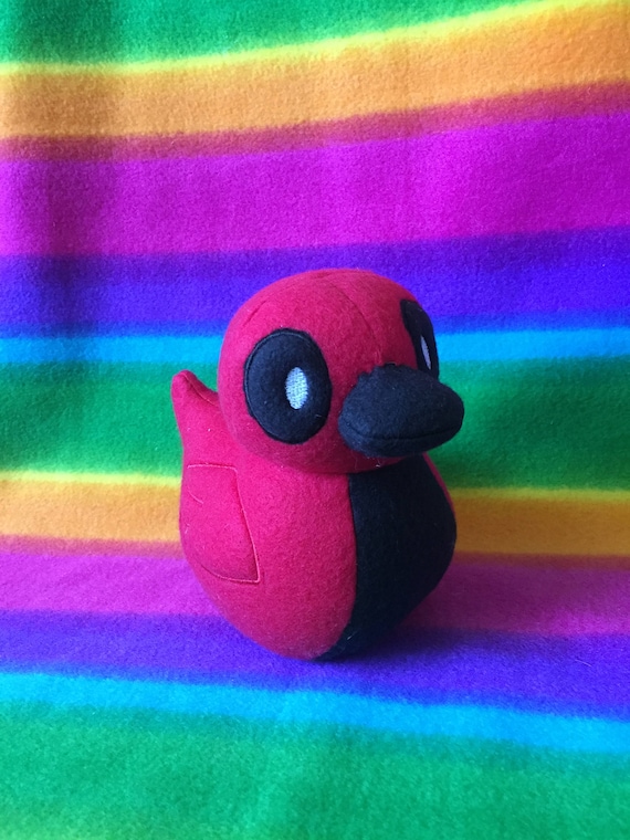 Deadpool Rubber Duck Ducky Plush Plushie Toy Duckpool | Etsy