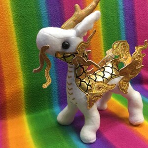 Kirin Qilin Gilen Kylan Mythical Fleece Figure Doll Soft Toy - Etsy