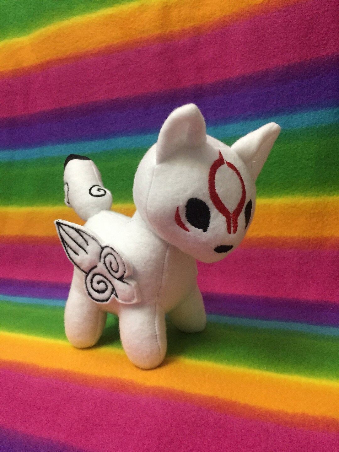 Okami Chibiterasu Okamiden Fleece Plush Plushie Toy - Etsy