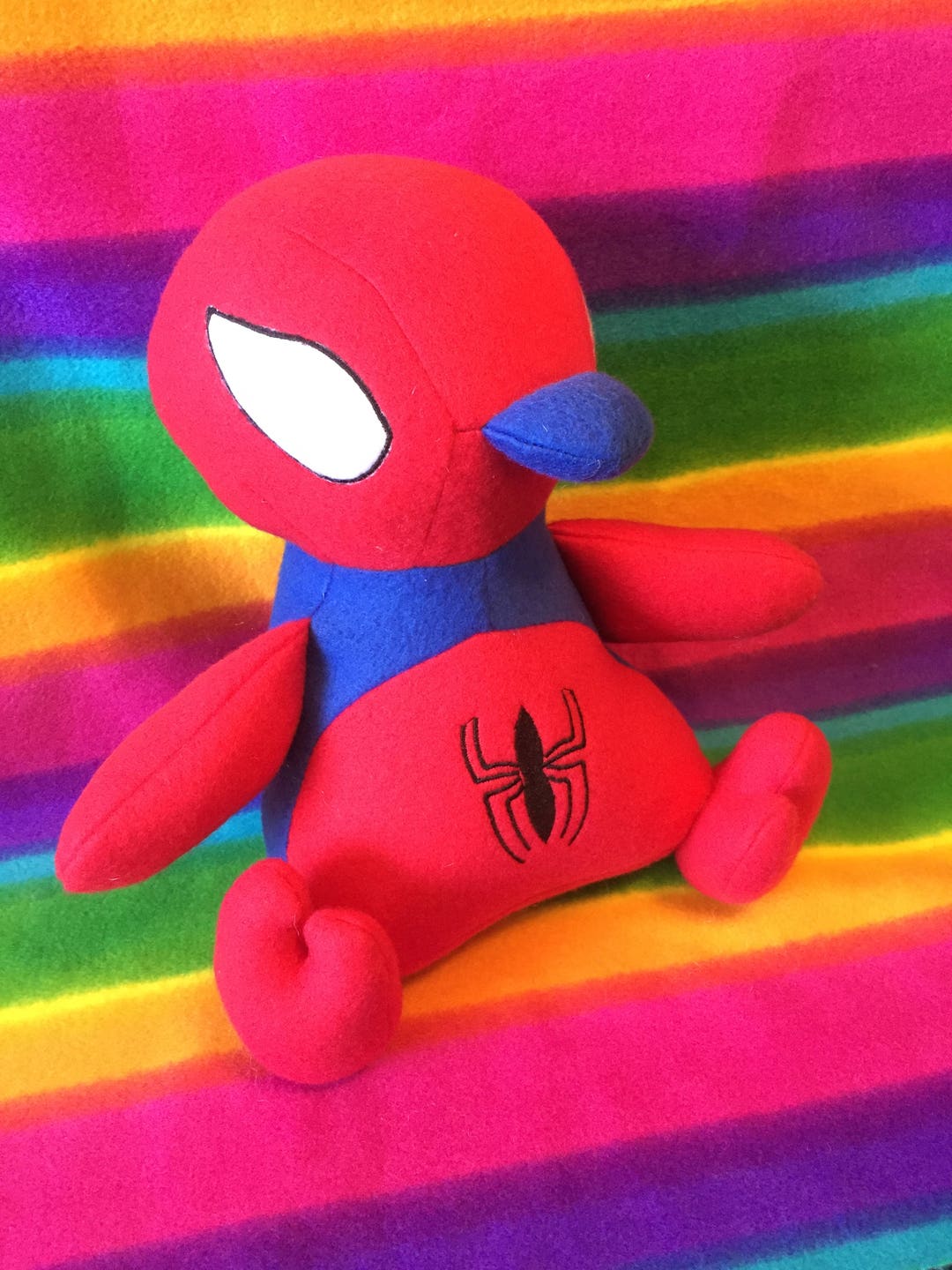 Spiderman Penguin Plush Plushie Toy "spider-guin" - Etsy