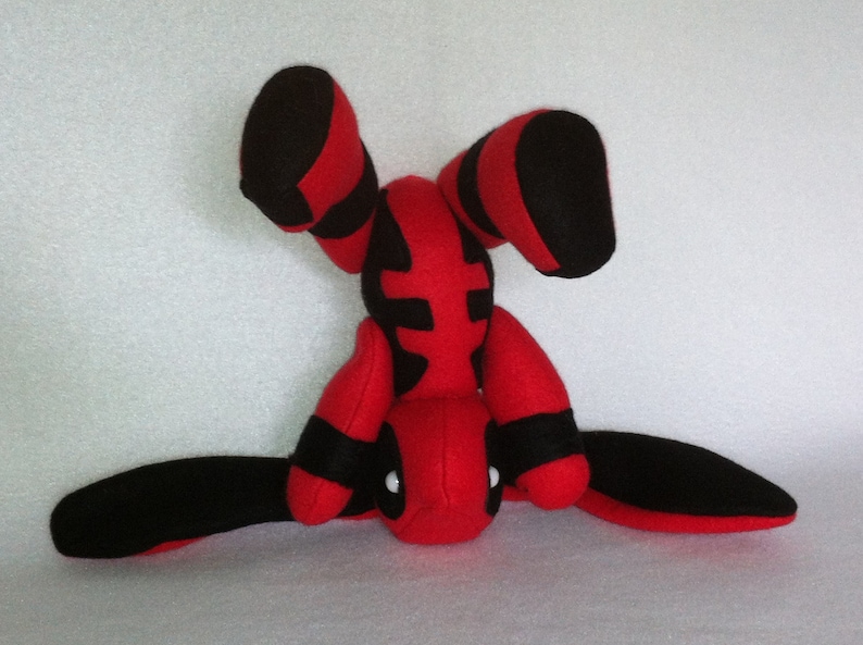 Deadpool Bunny Rabbit Myth-fit Little Plushie Plush - Etsy