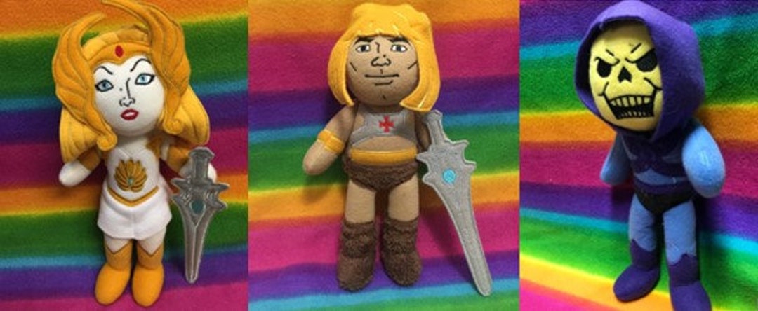 Classic He-man She-ra Skeletor Cringer Plush Plushie Doll Stuffed ...