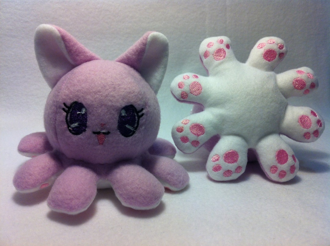 Catapus Kitten Cat Octopus Plush Plushies Stuffed Animal Nuigurumi Toy ...