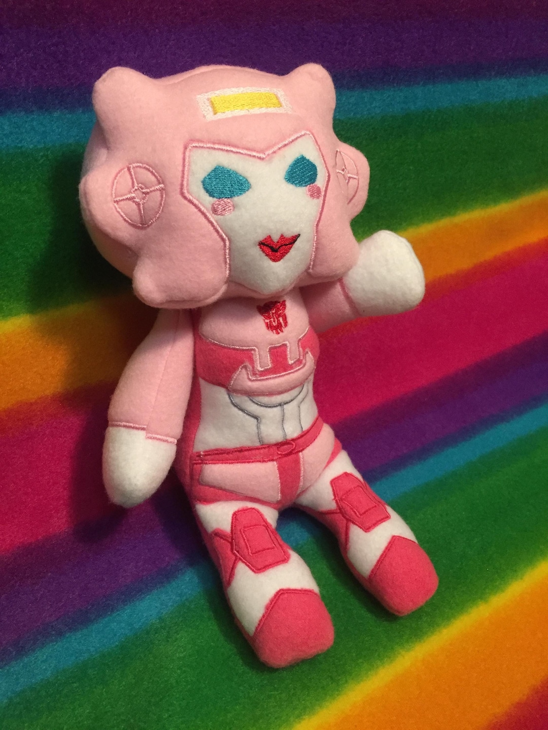 TF G1/comic Femmes Girls Arcee and Elita Plush: Bittybot Stuffed Doll ...