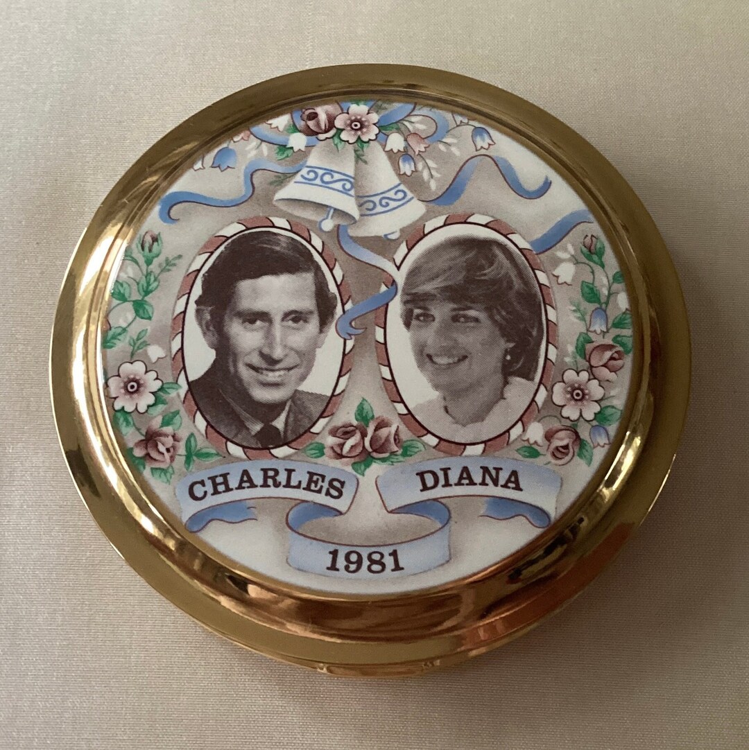 Powder Compact for the Marriage of Princess Diana and Prince Charles ...