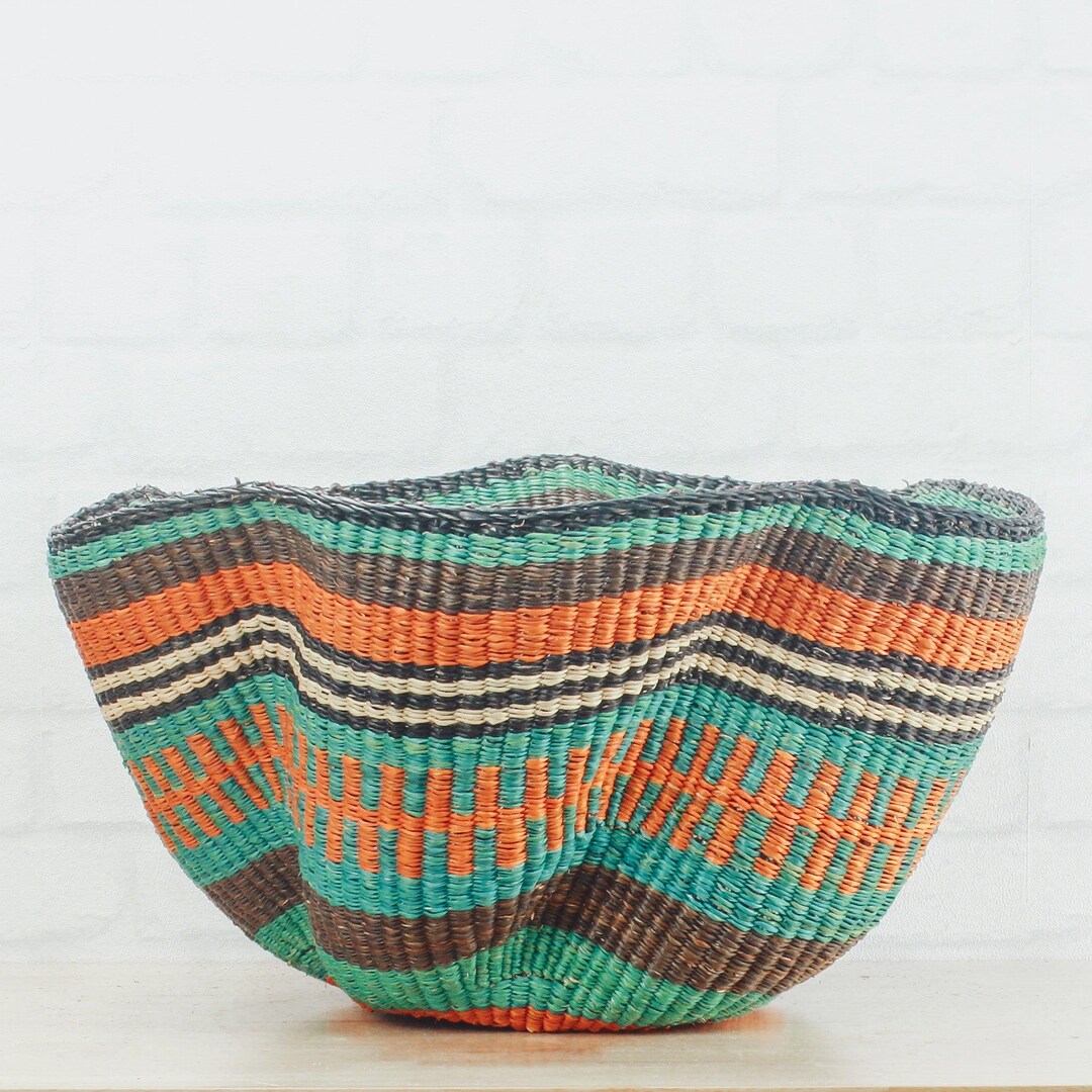 Wave Basket Large 006 - Etsy