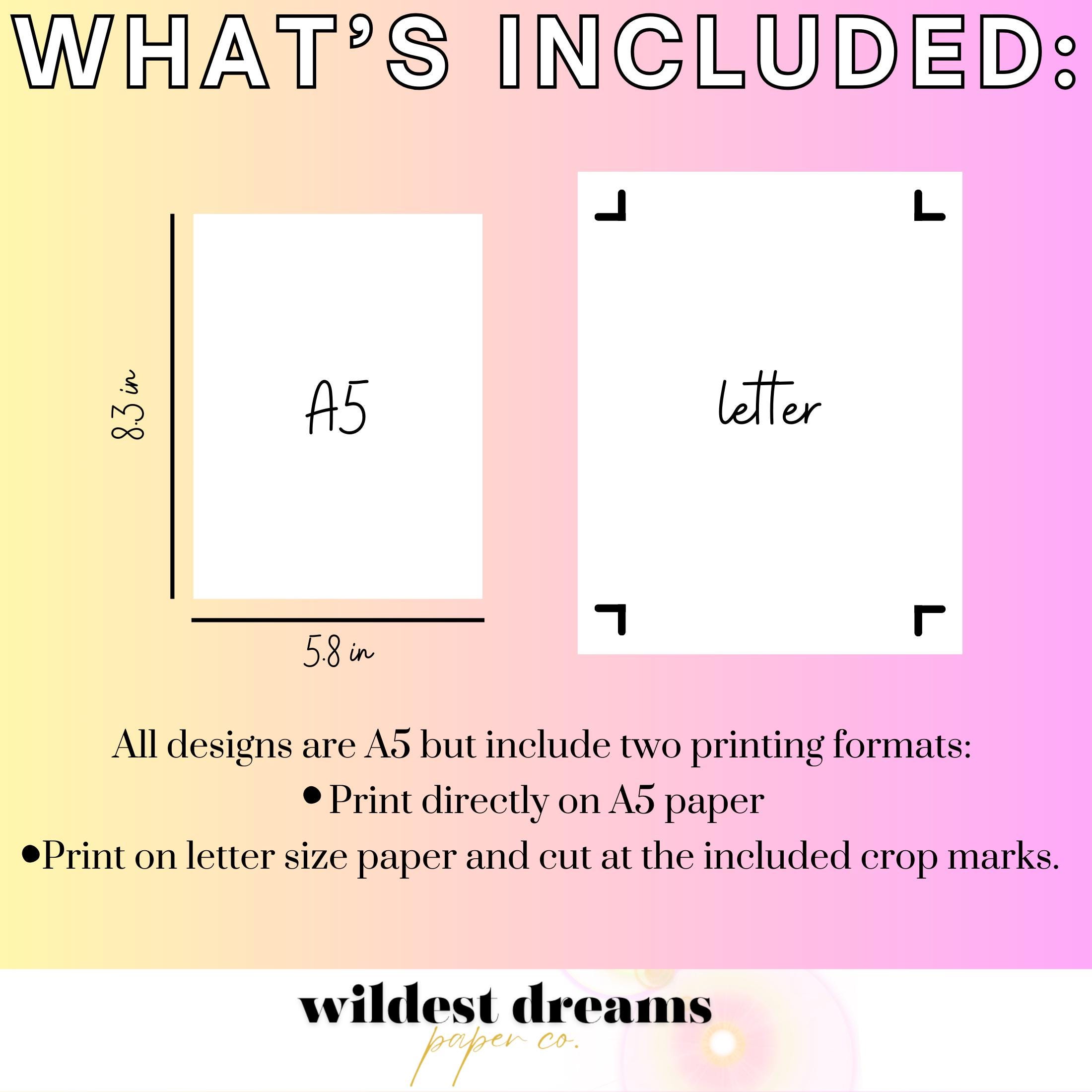 Printable Intimacy Tracker | Relationship Journal | A5 | Portrait ...