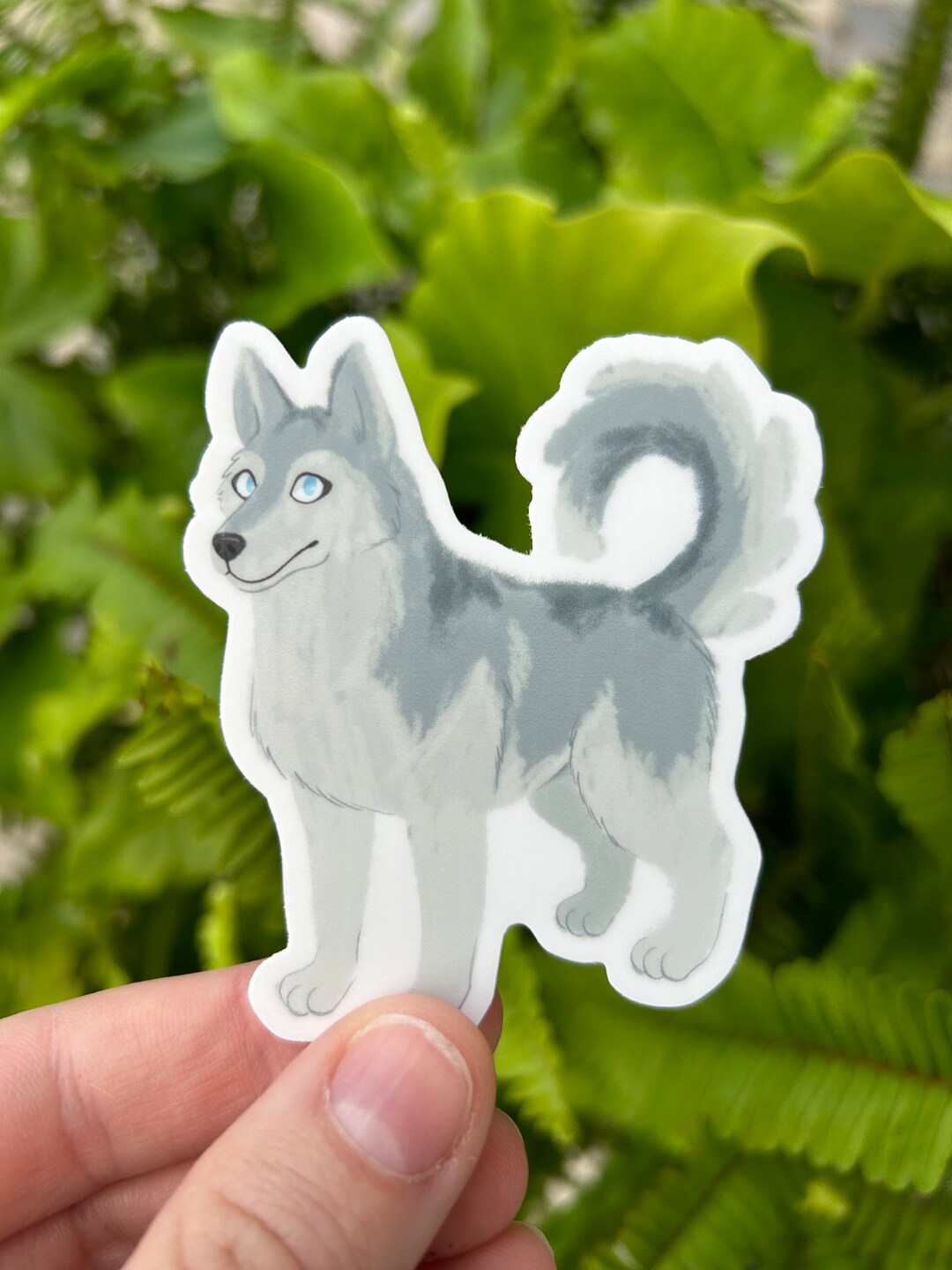 Husky Dog Sticker - Etsy