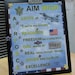 Aim High AIR FORCE Framed Poem - Etsy