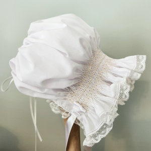 Hand Smocked Bonnet Heirloom Quality Baby Bonnet Easter - Etsy