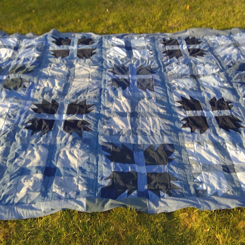 Upcycled Quilt - Etsy