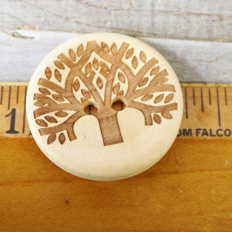 Natural Color Button - Etsy
