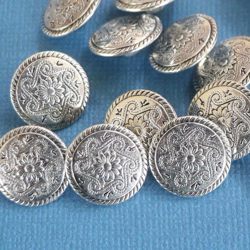 Metal Shank Button - Etsy