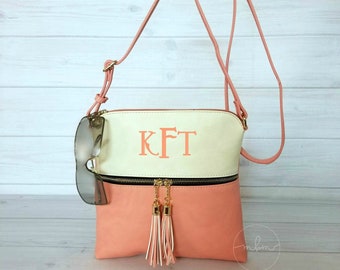 Monogram purse | Etsy