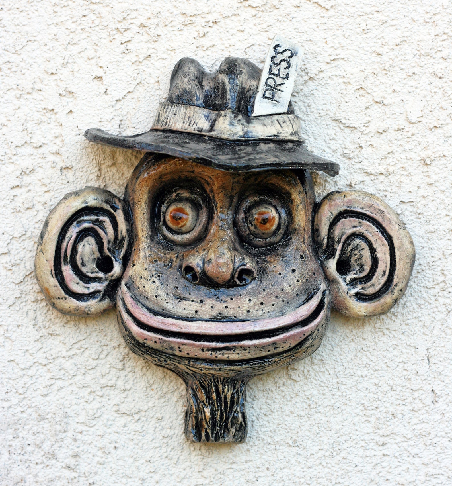 Monkey Press Meet the Monkey News Monkey Press Pass Comic | Etsy