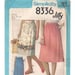 Simplicity 8336 Pattern for Misses' Jiffy Front Wrap Skirt in 2 Lengths ...