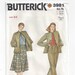 Butterick 3981 Pattern for Misses' Jacket, Skirt, Pants, FACTORY FOLDED ...