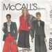 Mccall's 8235 Pattern for Misses' Jacket, Skirt, & Culottes, Size 22 ...
