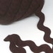 Brown Jumbo Rick Rack, 1.4 Inch Wide Poly Fun Trim, BY the YARD, Sewing ...