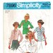 Simplicity 7896 Pattern for Misses' Tie Blouse in 3 Versions, Size 10 ...