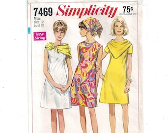 Simplicity 5513 Pattern for Misses' Mini Dress & Bag, Size 12, From ...