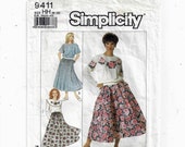 Simplicity 9411 Pattern for Misses' Decorated Tops - Etsy