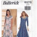 Butterick 6575 Pattern for Misses' Dress, Size 12 14 16, From 1993 ...