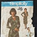Simplicity 7705 Pattern for Misses' JIFFY Wrap Dress in 2 Evening or ...