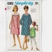 Simplicity 6362 Pattern for Misses' Maternity Dress, Top, Size 10, From ...