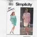 Simplicity 7443 Pattern for Misses' Skirt, Jacket, Sizes 4 6 8 10 12 ...
