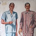 Simplicity 2051 Pattern for Men's Pajamas, Size Medium, Circa 1940s ...