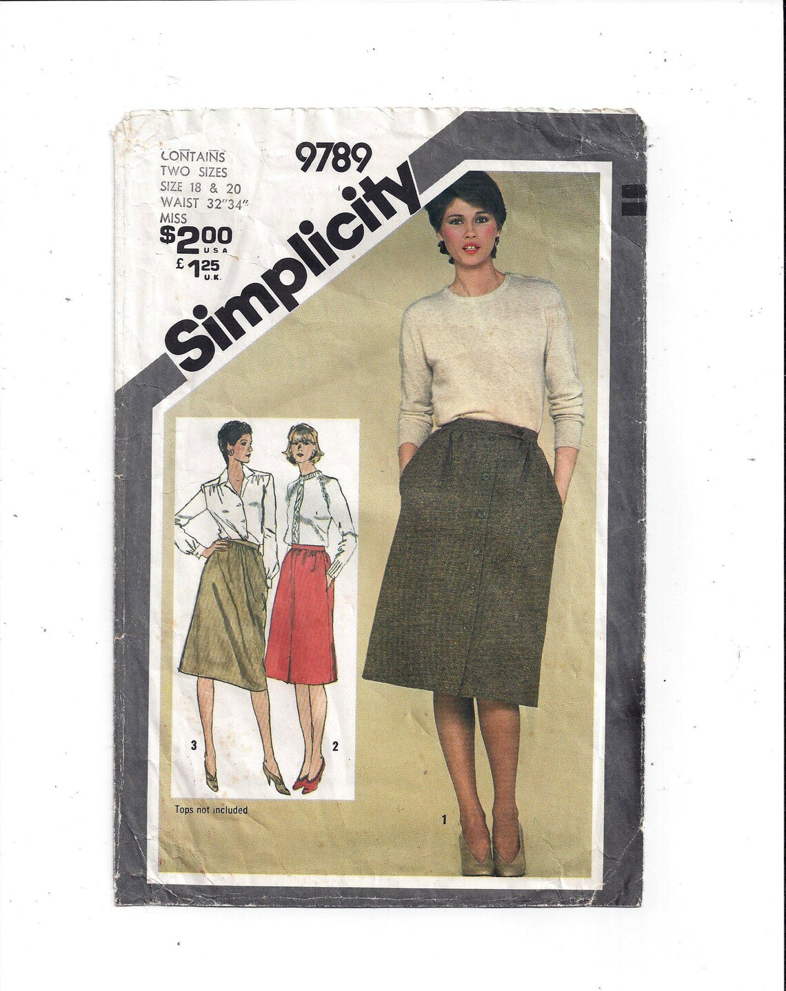 Simplicity 9789 Pattern for Misses' Skirts in 3 Styles - Etsy
