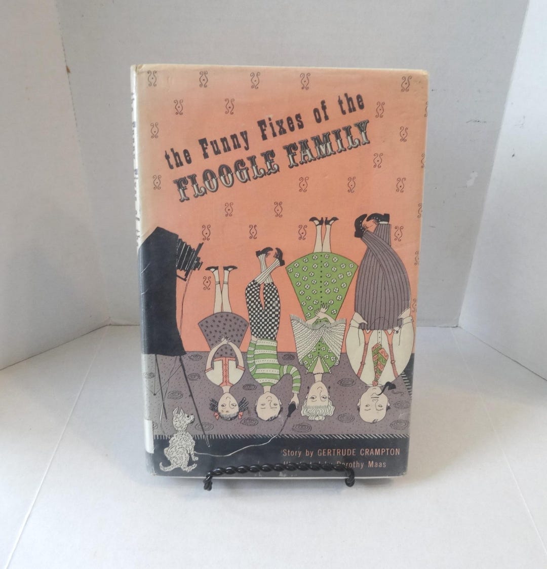 1952 Funny Fixes of Floogle Family Book by Gertrude Crampton, Illus ...