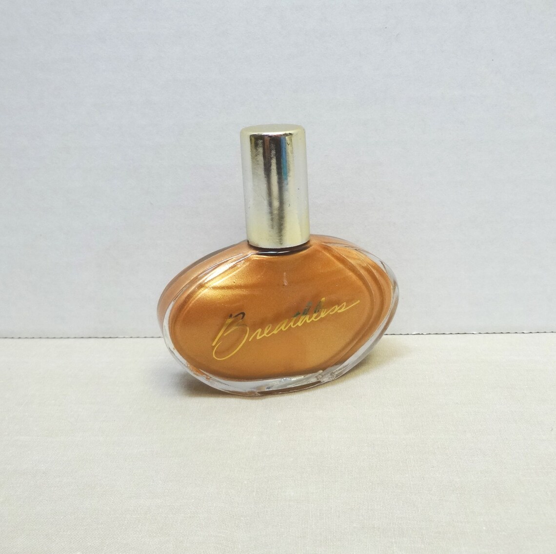 1980s AVON Breathless Body Glistener 1 oz. 90% Content Oval | Etsy